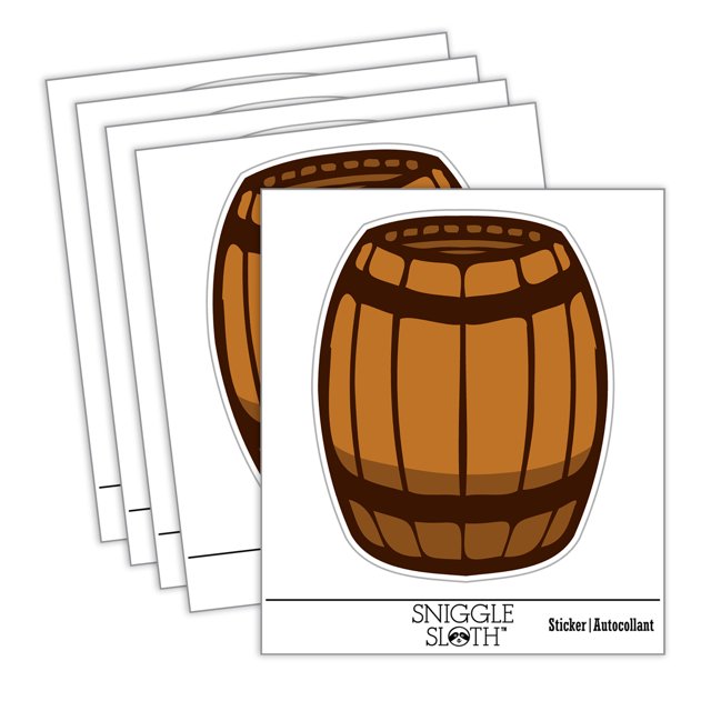 Wooden Barrel Wine Cask Storage Car Window Bumper Water Bottle Phone ...