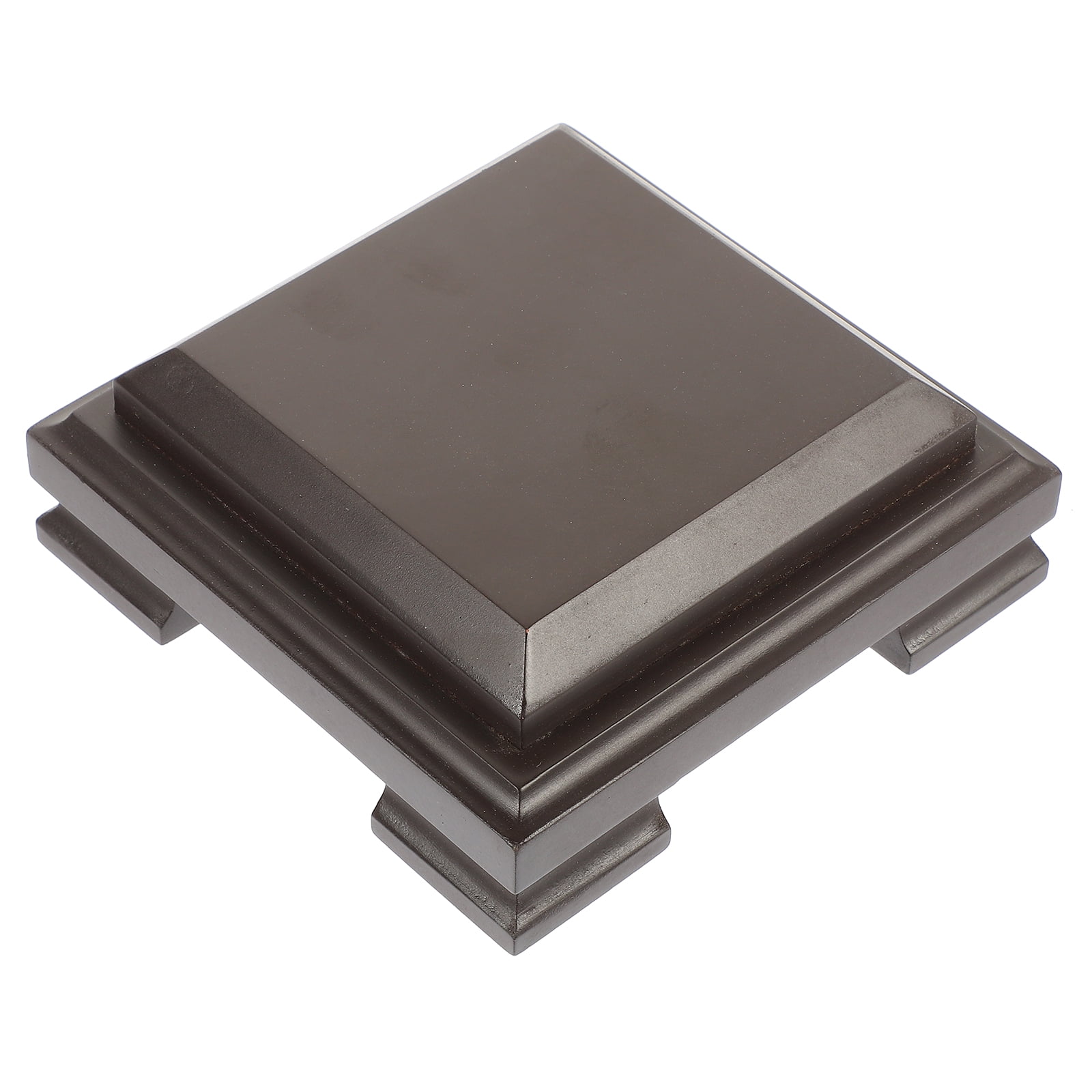 Wooden Base Display Shelf Square Stand Table Stands for Pedestal Plant ...