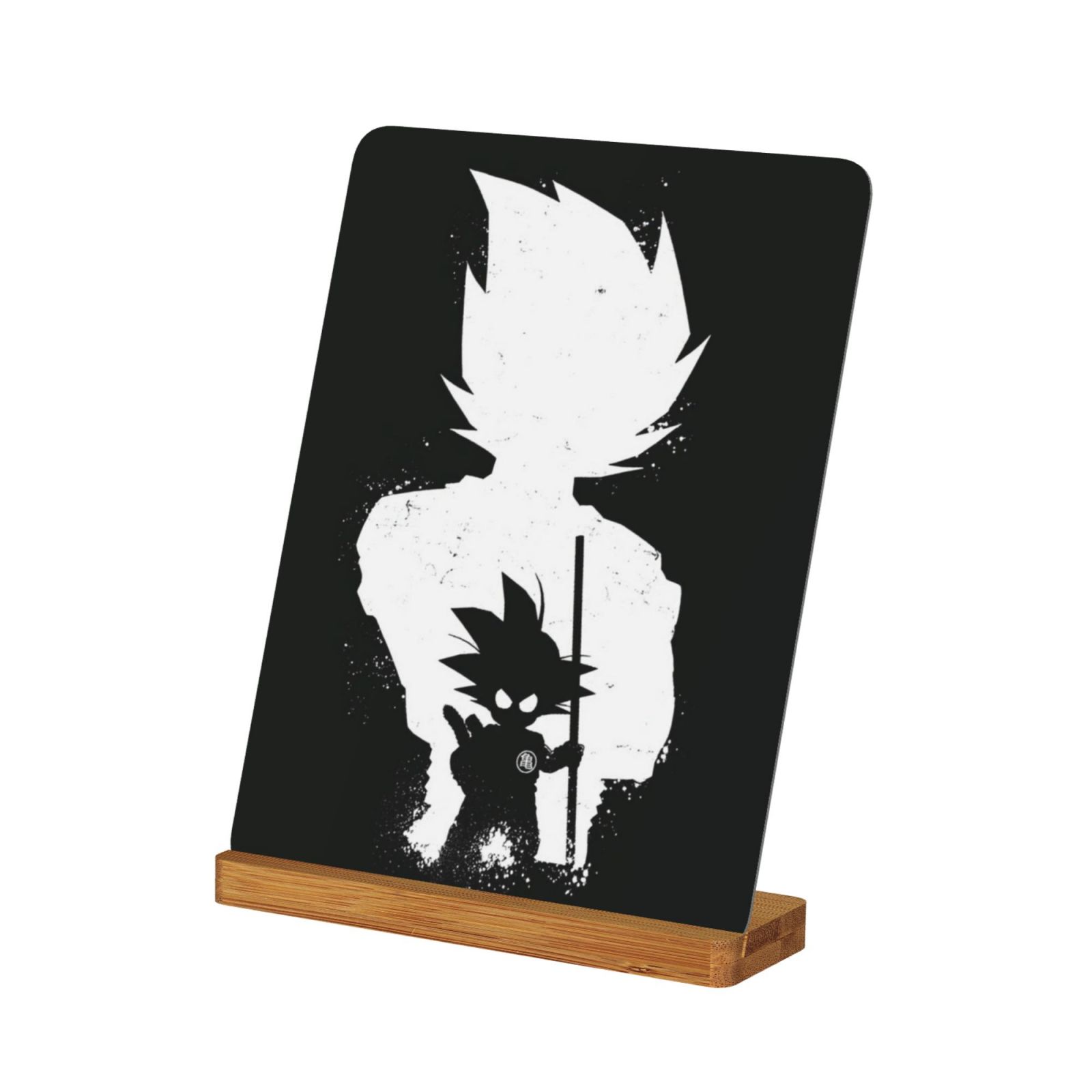 Wooden Base Photo Frame Dragon Ball Goku Metal Picture Frame for ...