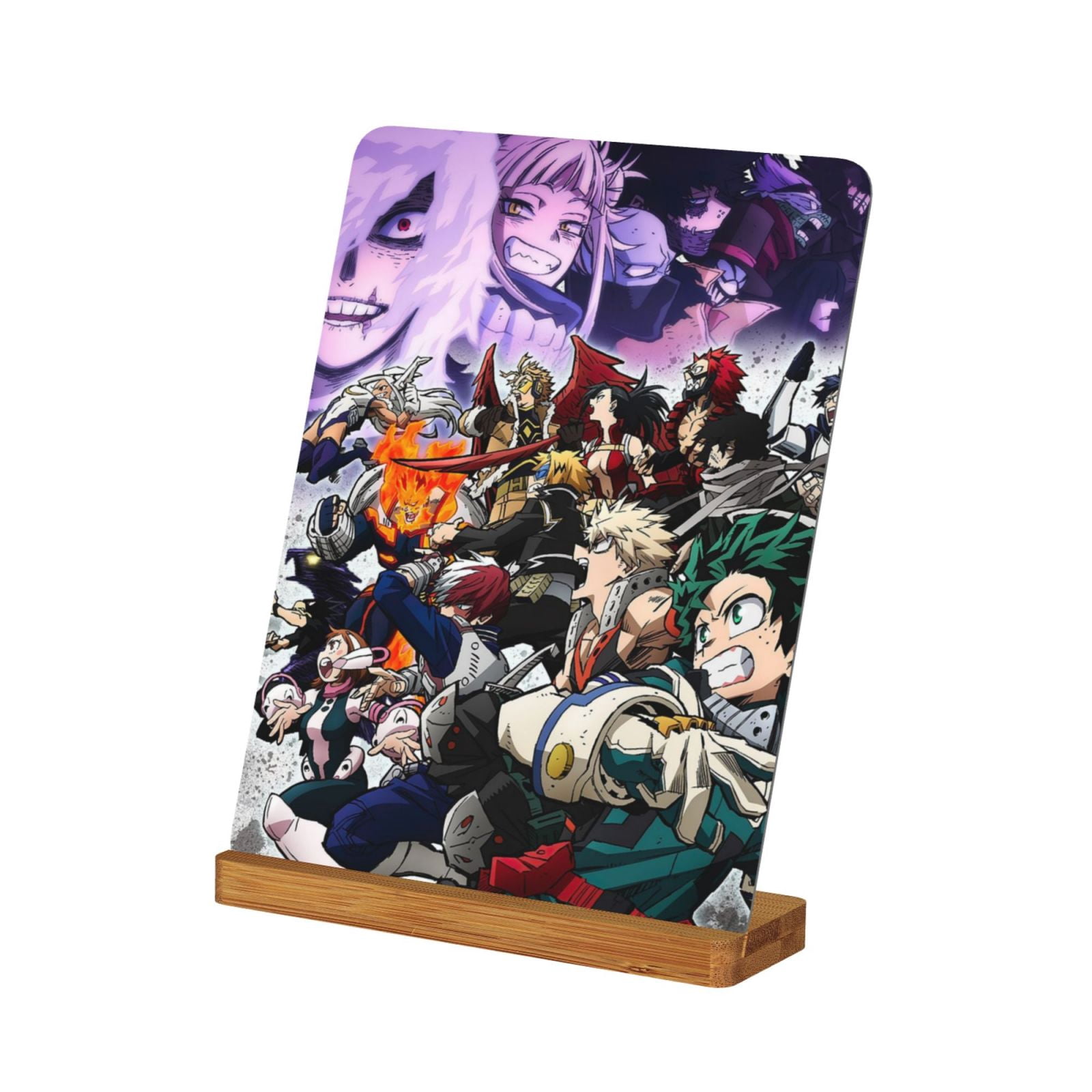 Wooden Base Photo Frame My Hero Academia Metal Picture Frame for ...