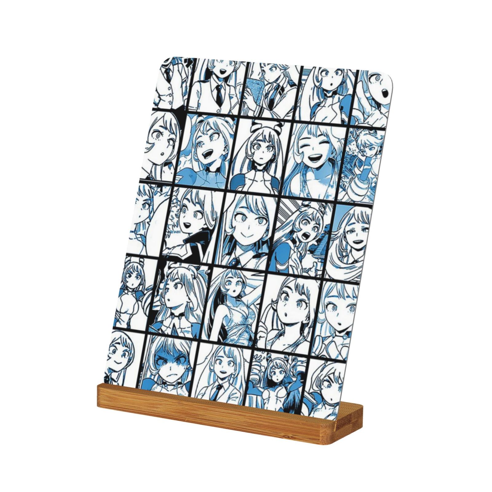 Wooden Base Photo Frame My Hero Academia Nejire Hadou Collage Metal ...
