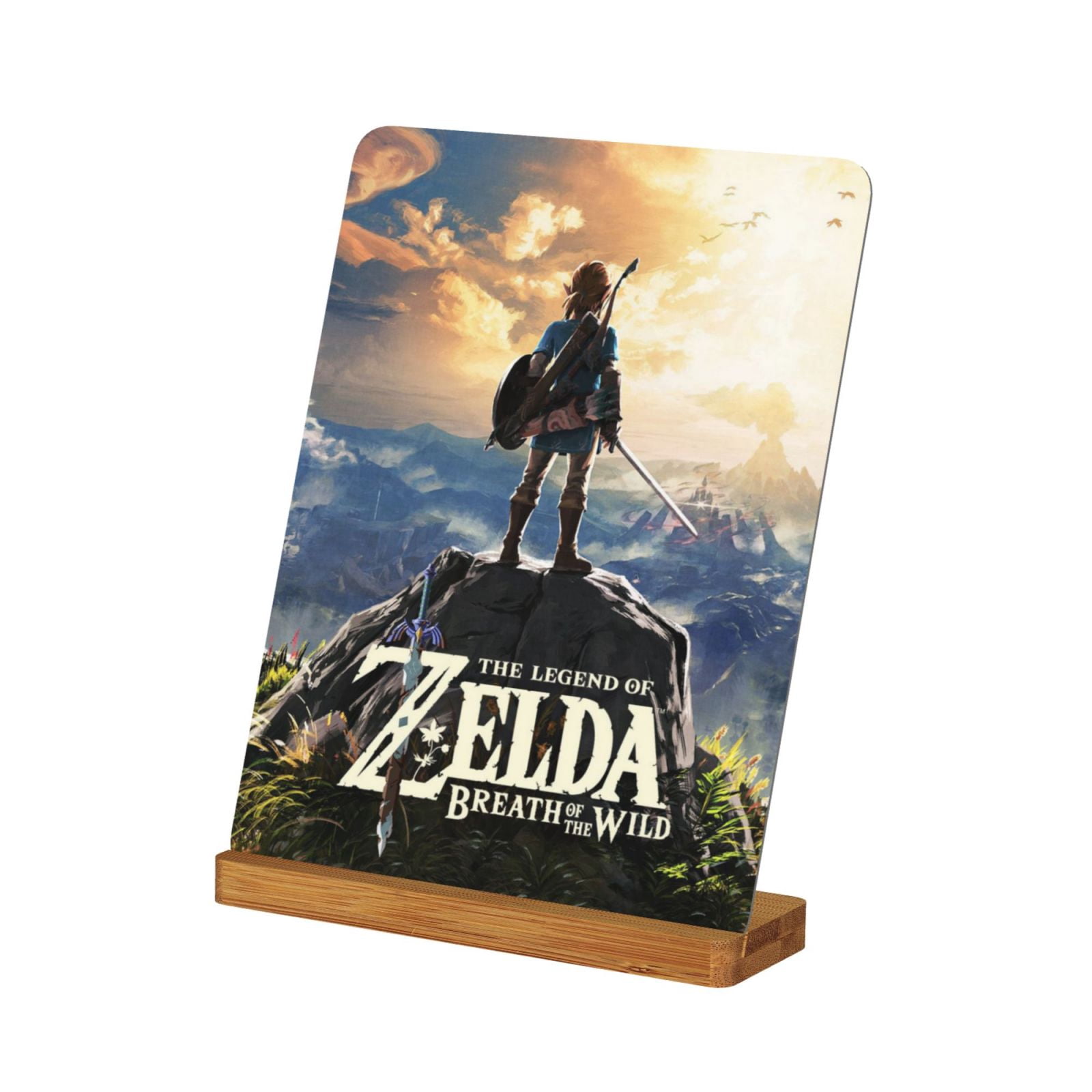 Wooden Base Photo Frame The Legend of Zelda Metal Picture Frame for ...