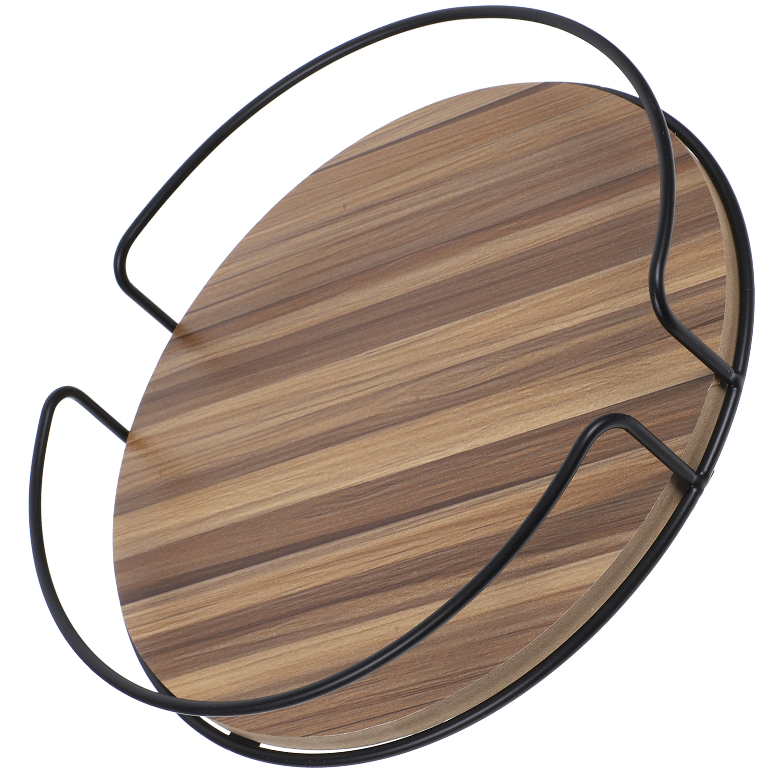 Wooden Base Rotating Turntable Organizer for Cabinet Pantry Dining ...