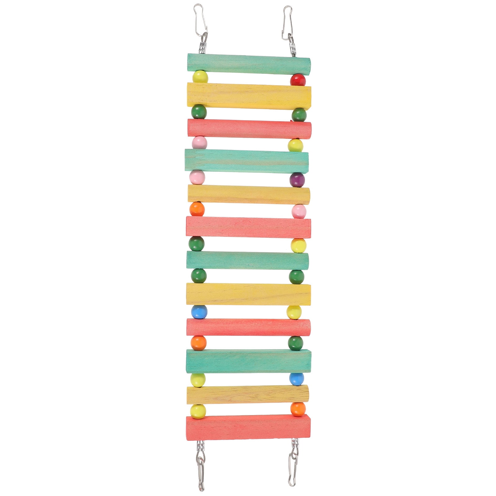 Wooden Bead Ladder Wooden Playset Bird Training Ladder Toys for ...