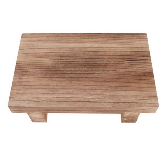 Wooden Bedside Step Stool with 400Lb Load Capacity Non-Slip Wood Step ...