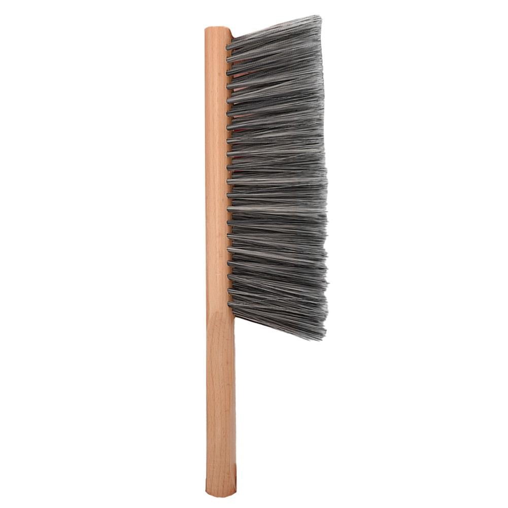 Wooden Bench Brushes Fireplace Brush Soft Bristles Long Wood Handle ...
