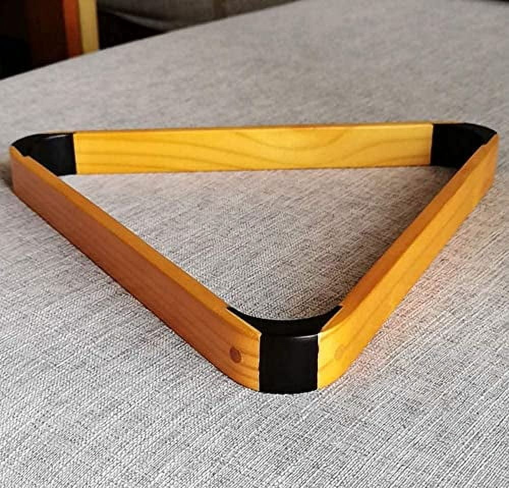 Wooden Billiard Ball Rack Set,Solid Wood Billiard Triangle Rack，Vintage ...
