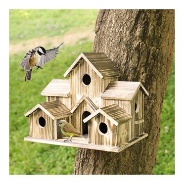 Home Bazaar Disney Mickey Mouse Cottage Birdhouse - Walmart.com