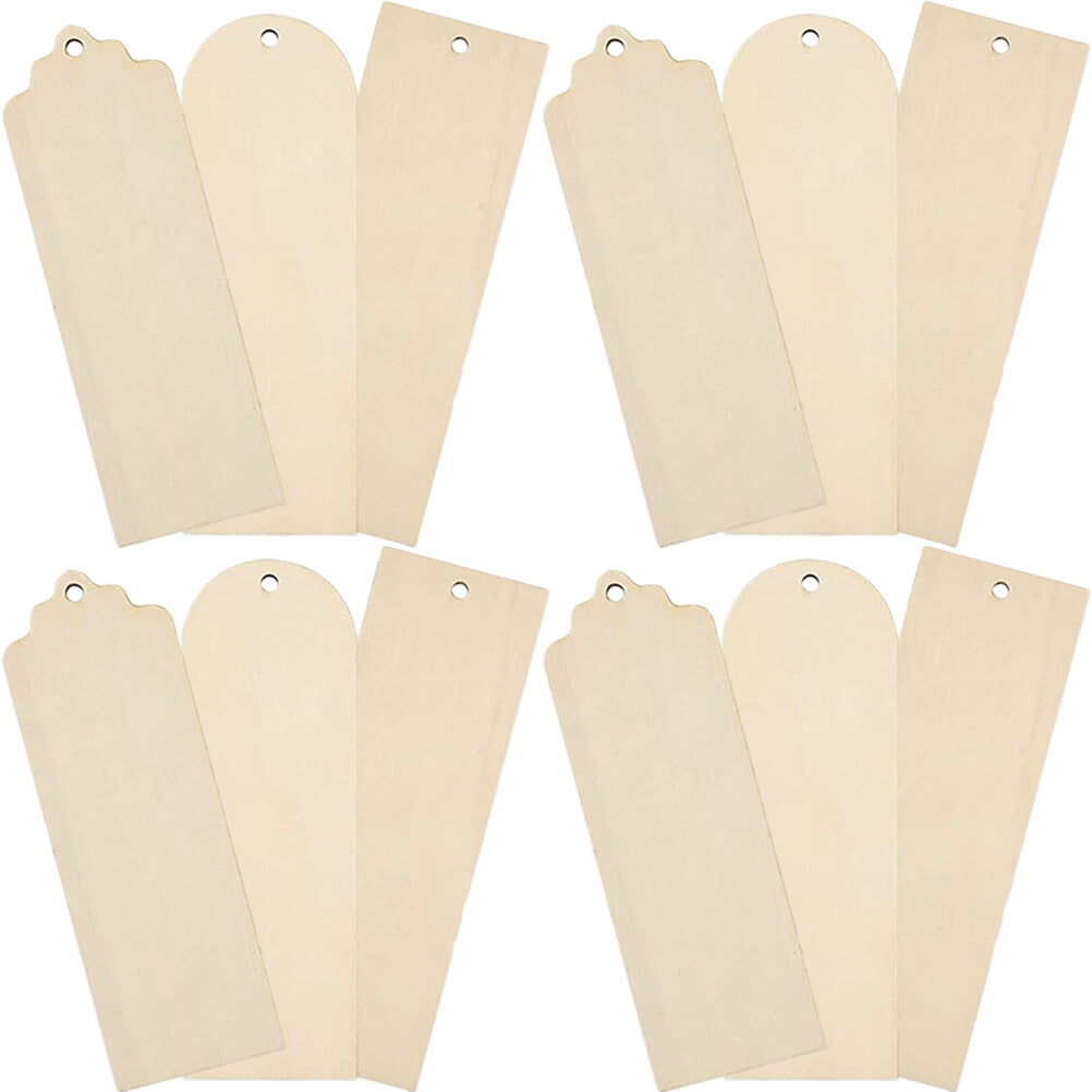 Wooden Blank Bookmark Blanks Clear Bookmarks Ornaments Student ...