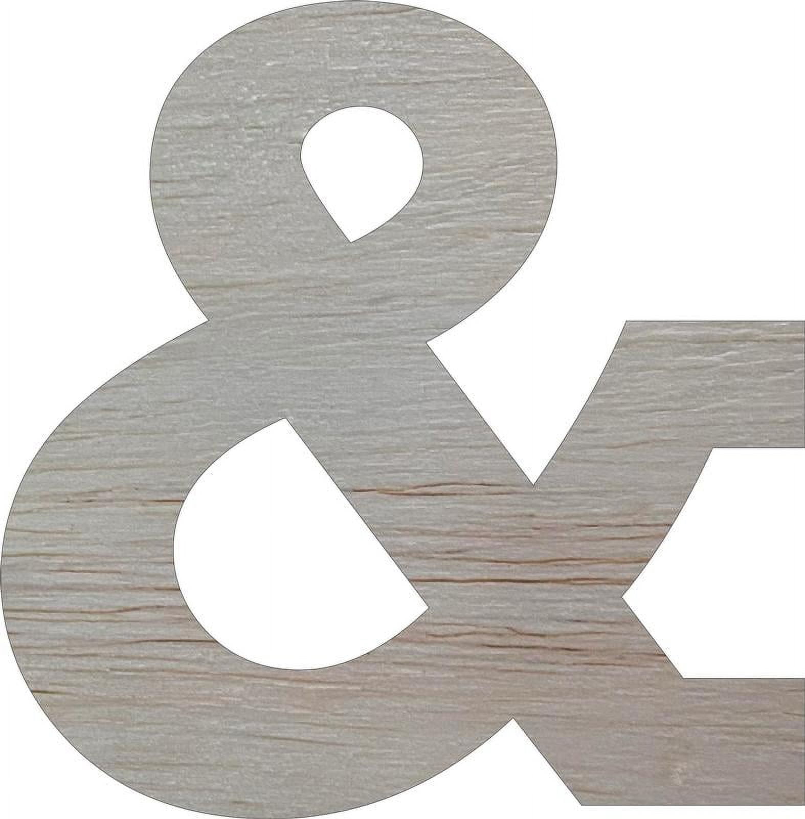 Wooden Block Letters, Unfinished 8'' Rockwell &, Craft - Walmart.com