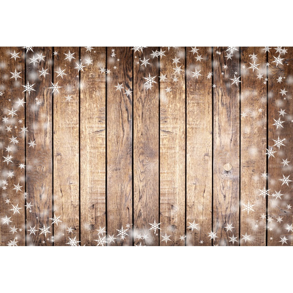 Wooden Board Christmas Backdrop for Photography Golden Glitter Wood ...