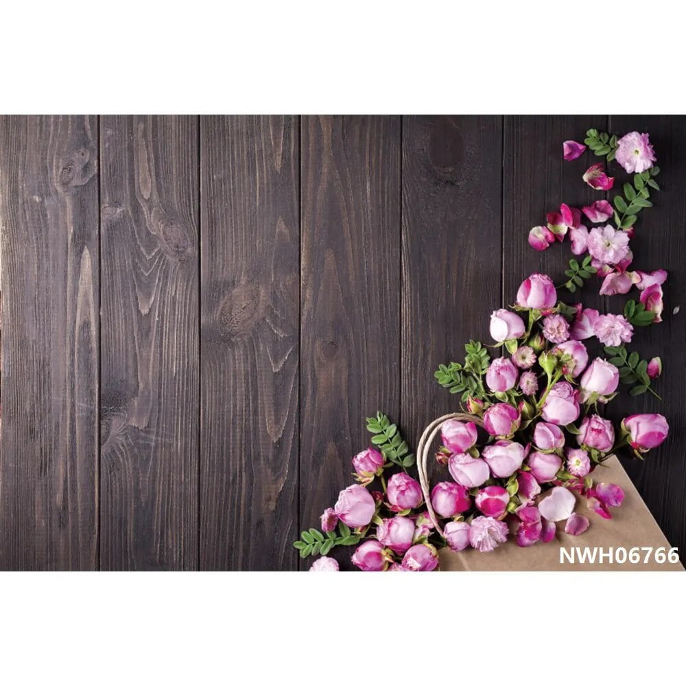 Wooden Board Flower Photography Backgrounds Food Dessert Pet Portrait ...