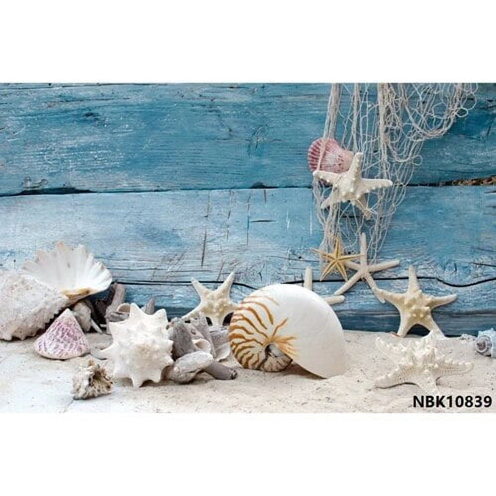 Wooden Board Shell Sailboat StarBaby Child Portrait Scene Photography ...