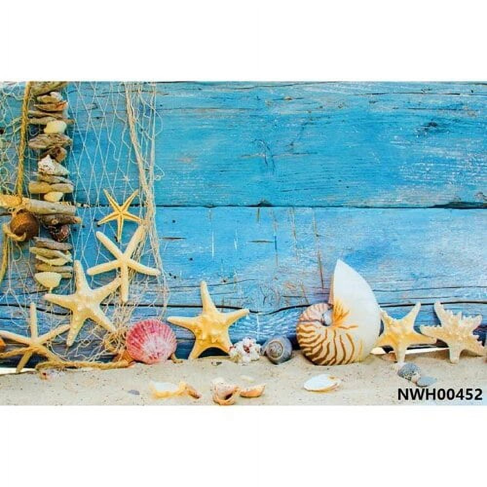 Wooden Board Shell Sailboat StarBaby Child Portrait Scene Photography ...