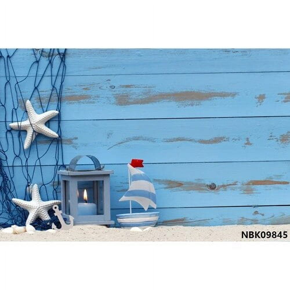 Wooden Board Shell Sailboat StarBaby Child Portrait Scene Photography ...