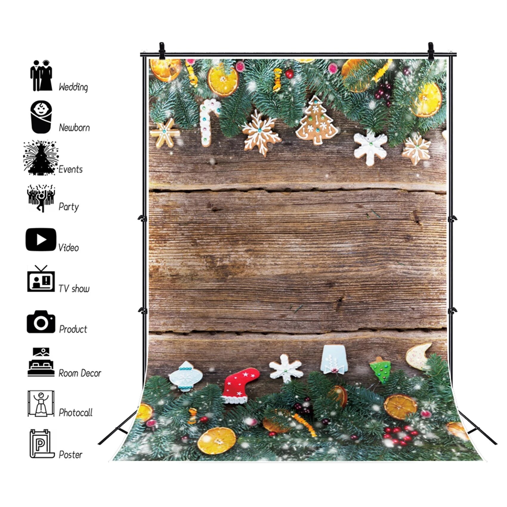 Wooden Board Texture Wall Pine Tree Branches Pattern Clothes Food ...