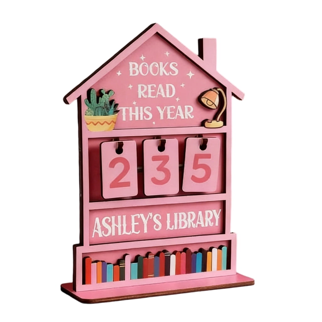 7829 Book Counter Simple Operation Reading Trackers Home School Library ...