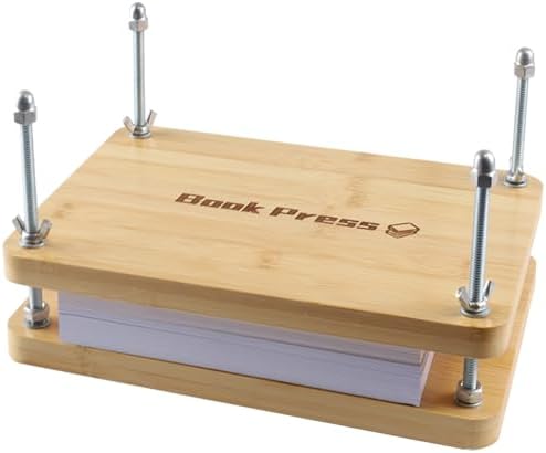 Wooden Book Press,Book Binding Press,Portable Bamboo Bookbinding ...