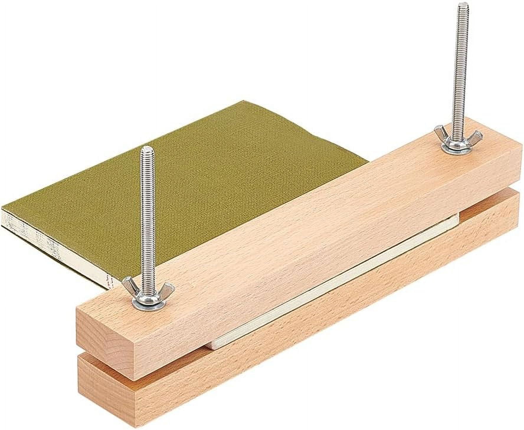 Wooden Bookbinding Press 9.8x1.5inch Large Book Binding Tool Portable ...