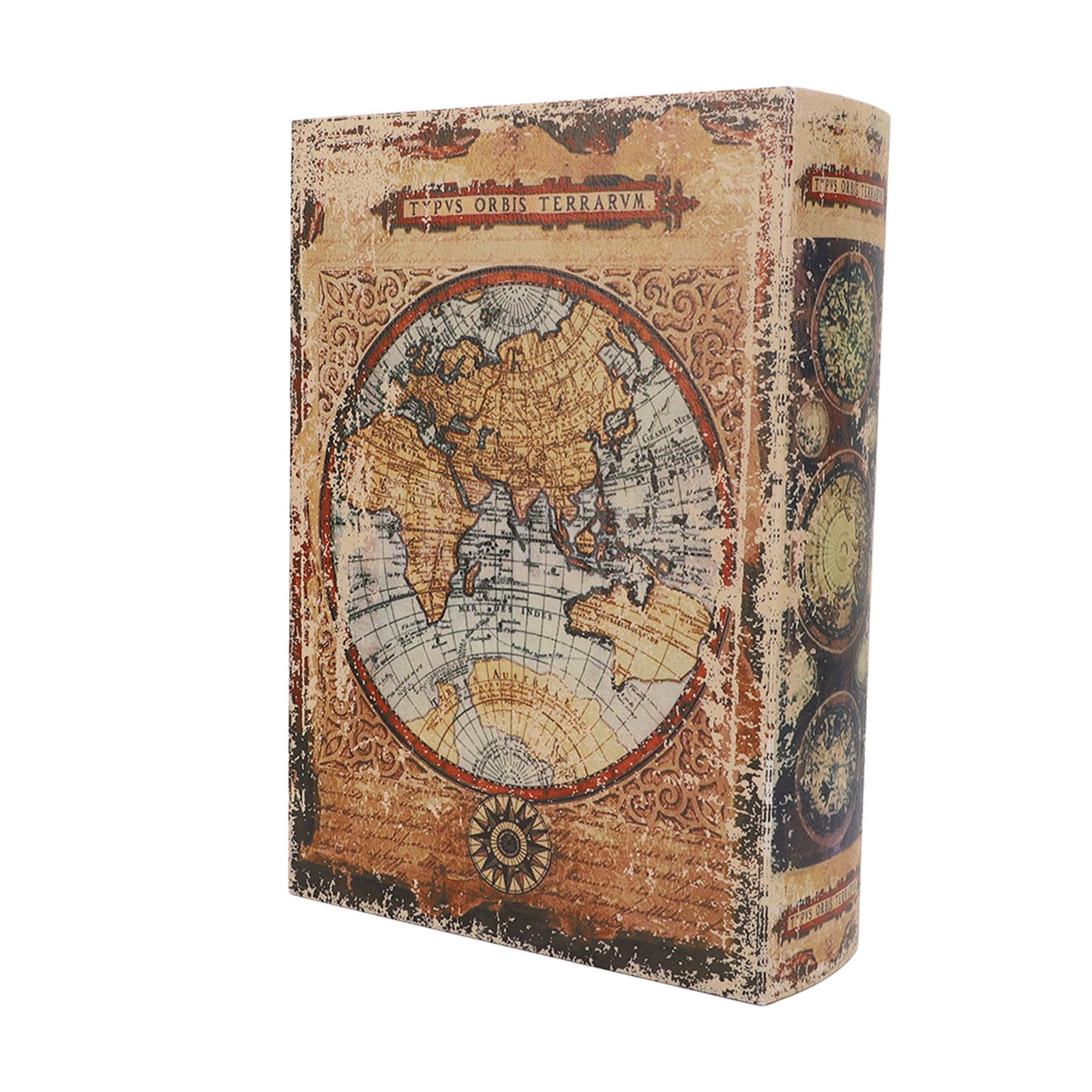 Wooden Books Box Vintage Bookend for Home Office Book Shelf Office Bar ...