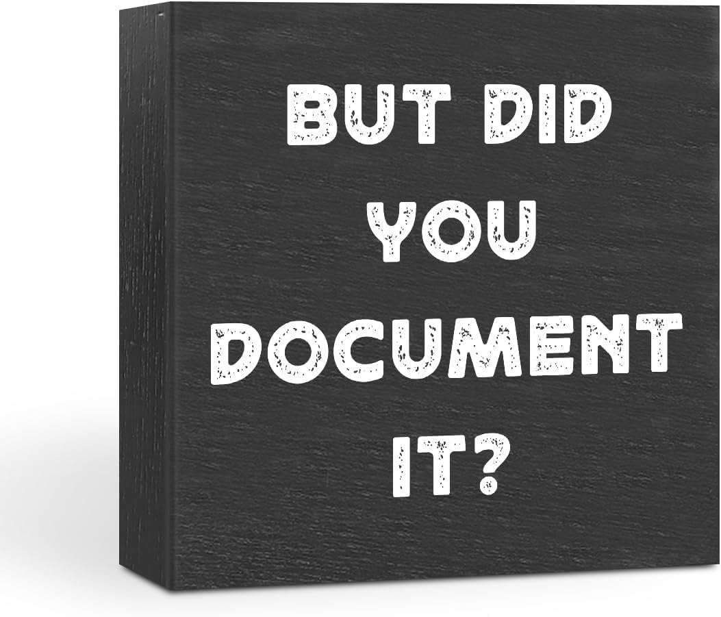 Wooden Box 5x5 Inch Rustic Country Black Wooden Box Sign Office ...