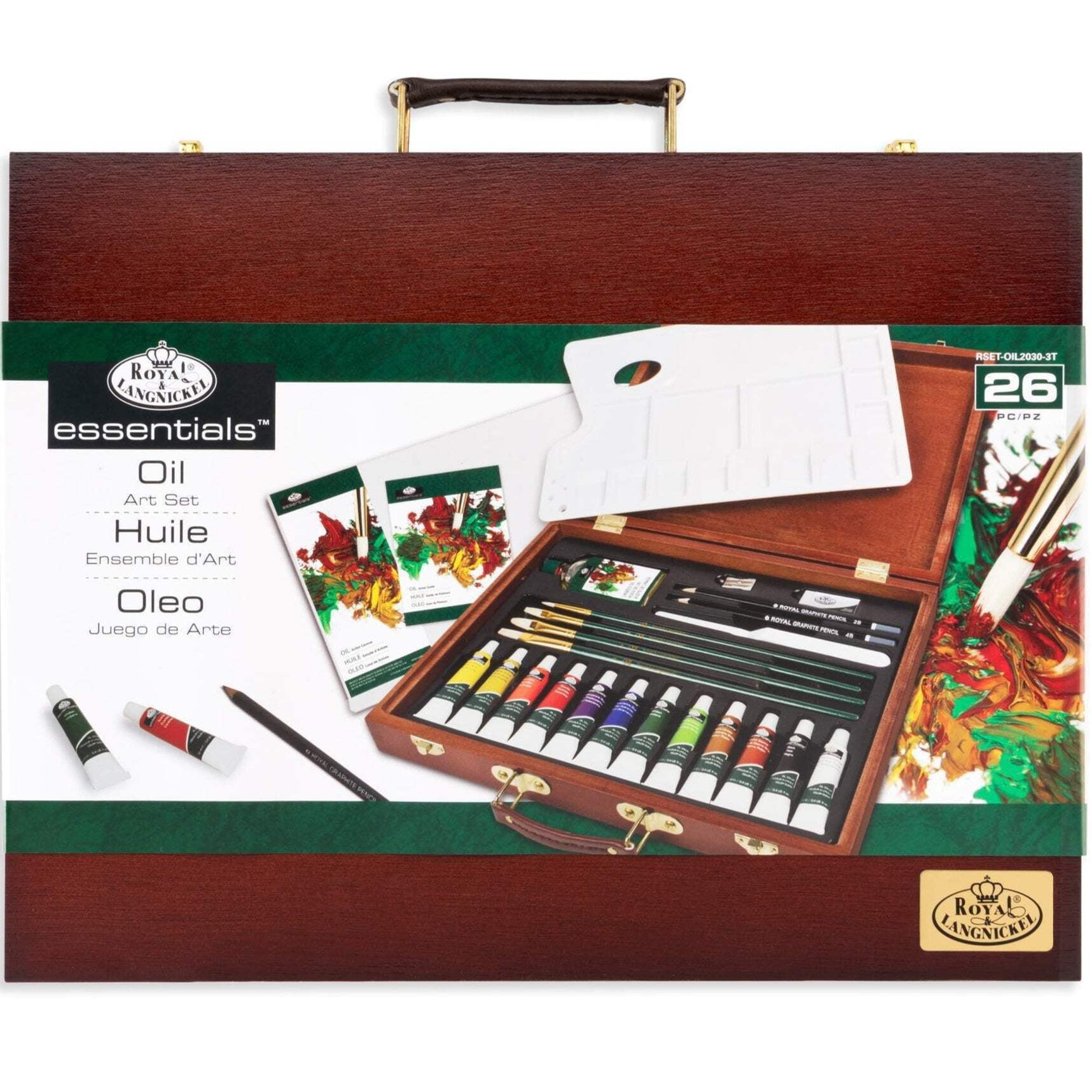 Royal & Langnickel Essentials™ 26pc Oil Painting Travel Art Set ...