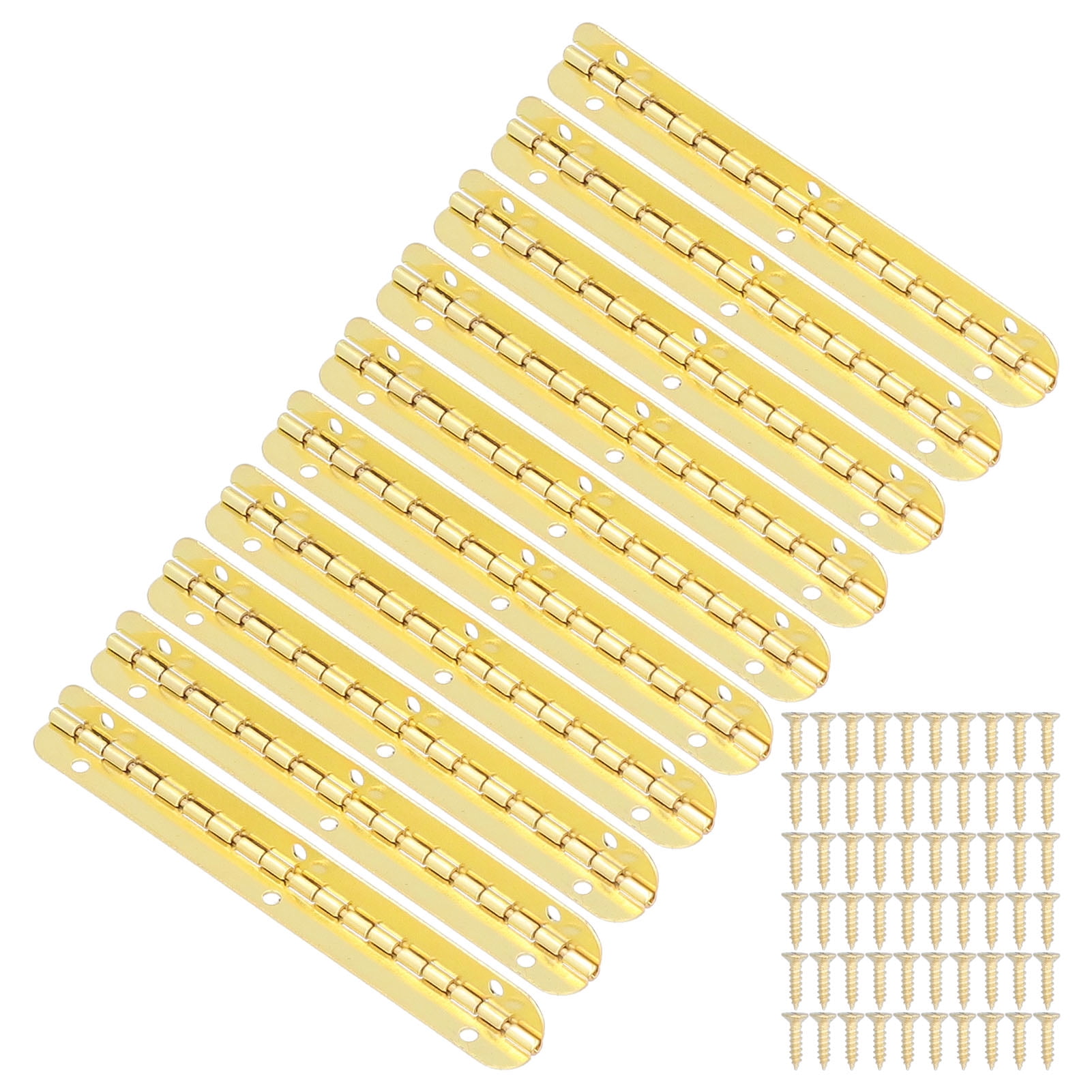 Wooden Box Long Hinge,10 Pcs Hinge 100mm Hardware Oval Wooden Box Hinge ...