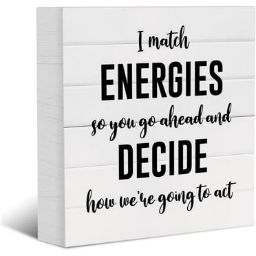 Inspirational Quotes Wooden Box Sign for Girls Bedroom Women Office ...