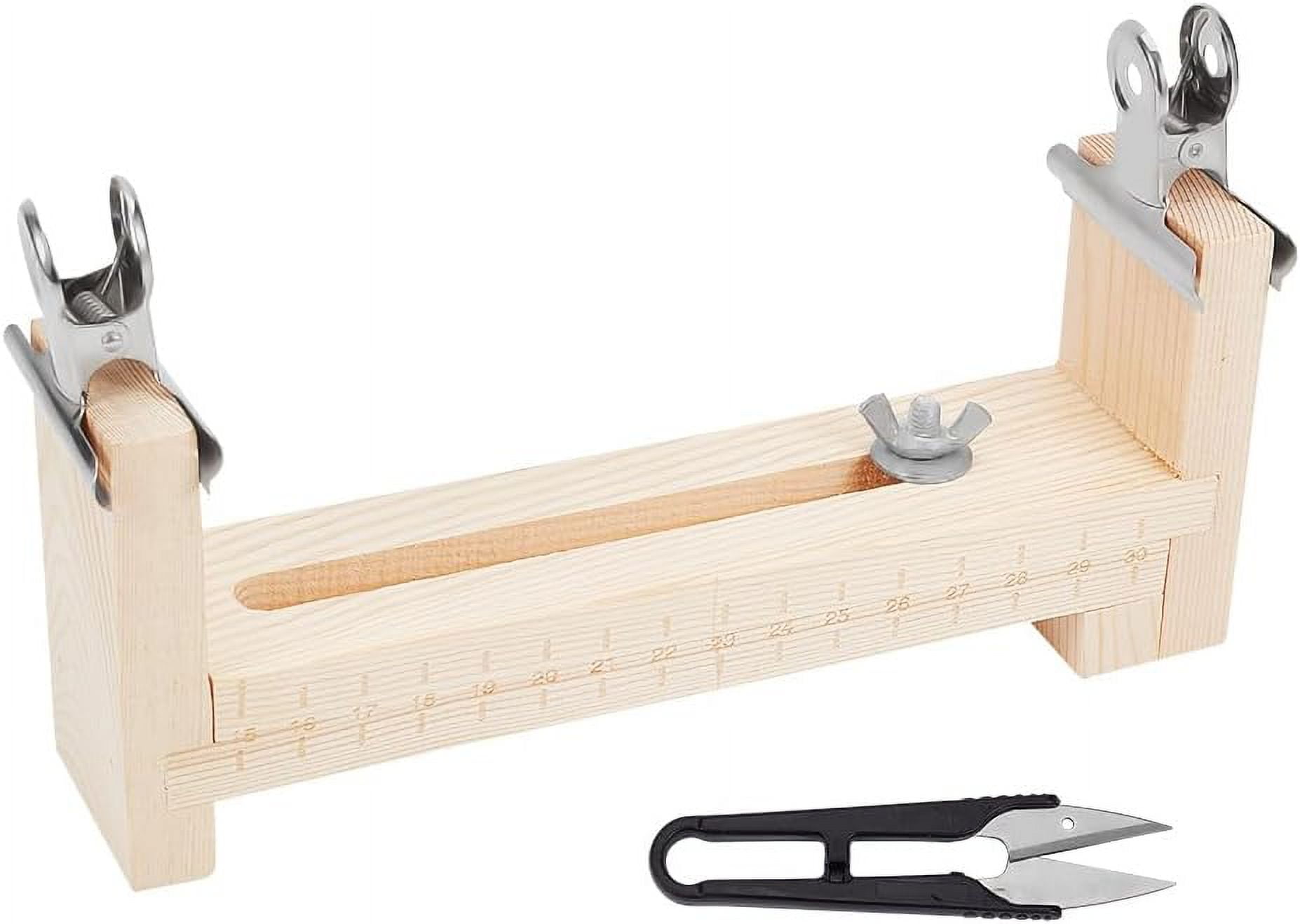 Wooden Bracelet Webbing Retainer Knitting Tool Cord Fixator including ...