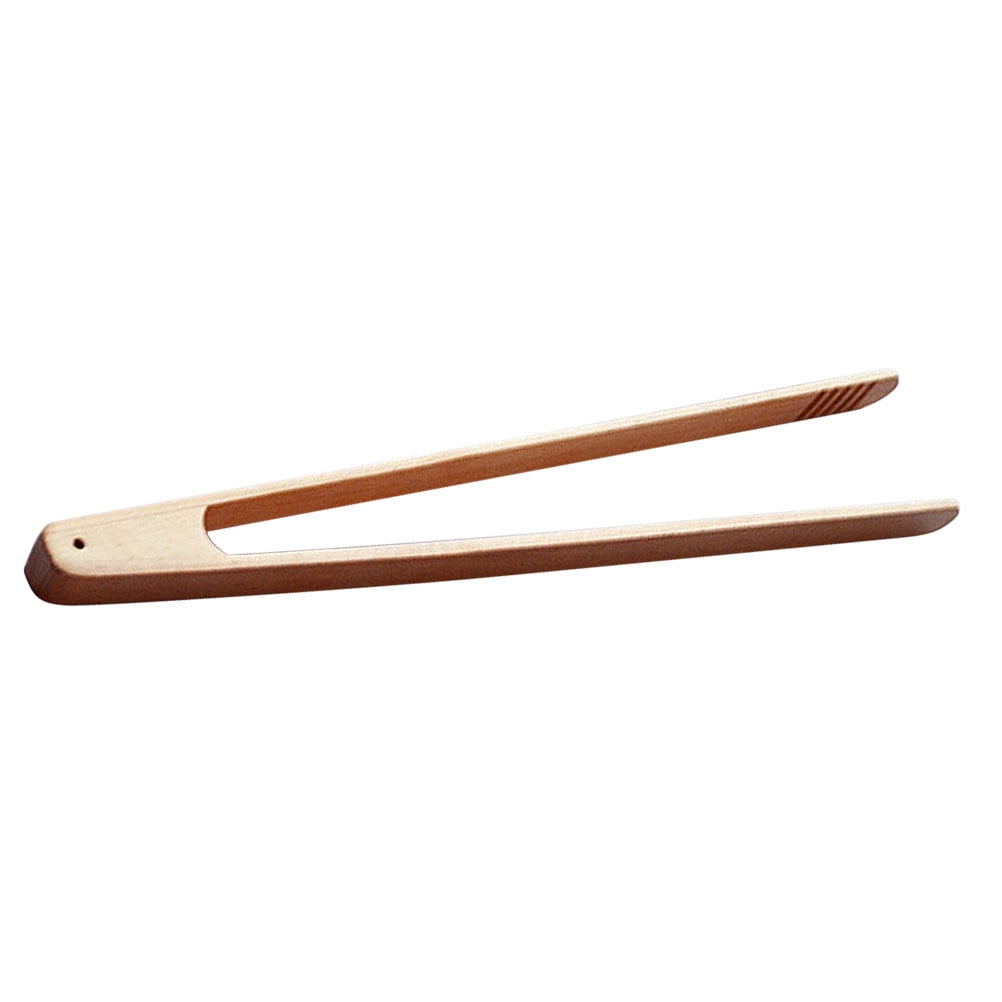 Wooden Bread Tongs Kitchen Clip Toaster Wooden Tongs Bread Tong for ...