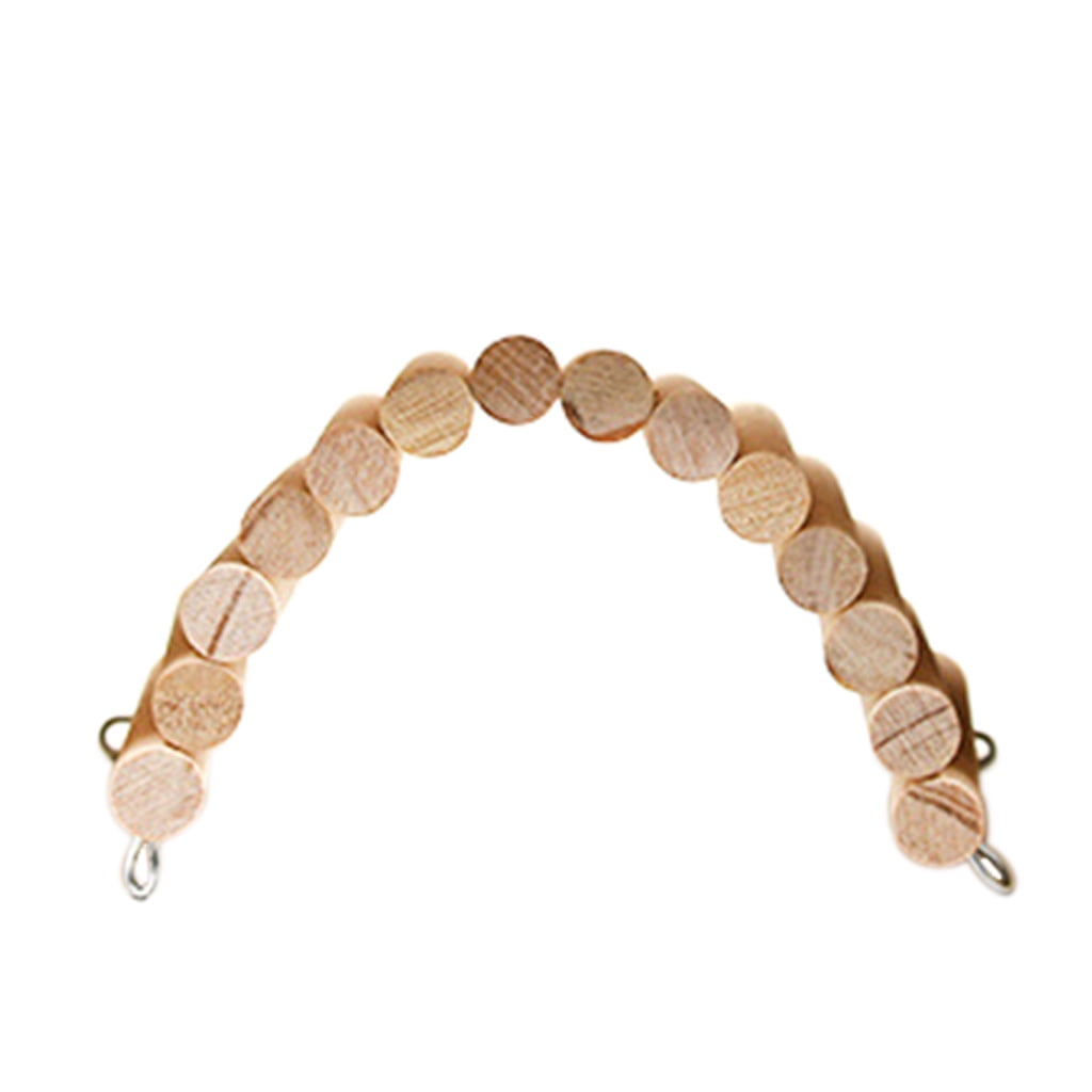 Wooden Bridge Chew Toy Bendable Climbing Ladder for Chipmunk Gerbil ...