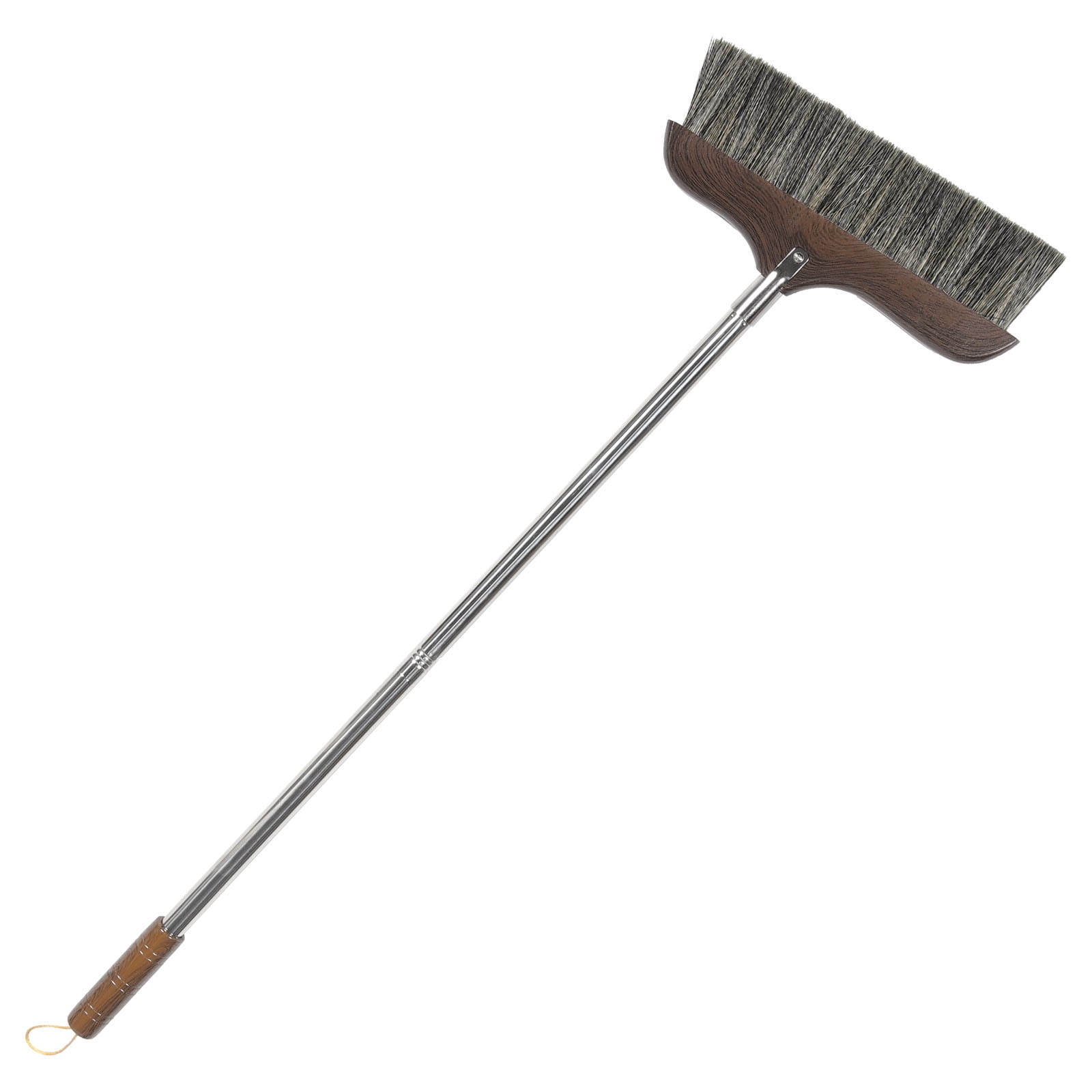 Wooden Bristle Broom Long-handled Cleaning Brush Anti-static Home ...