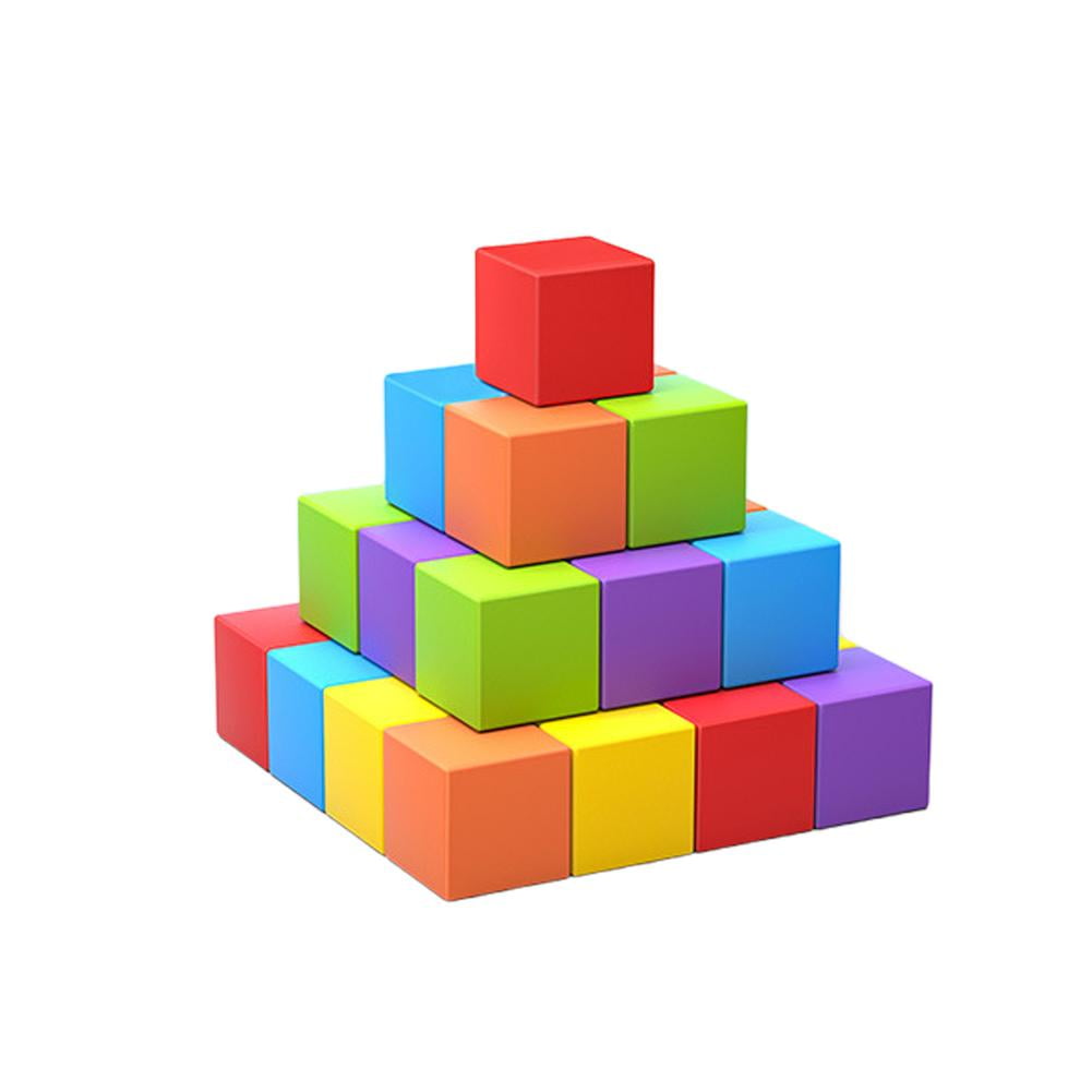 Wooden Building Blocks Puzzle Toy Spatial Logical Thinking Training ...