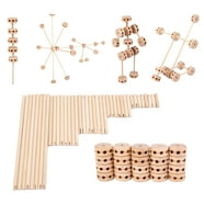 TOWER TUBES Stem Fort Building Kit - 510 Pieces for Kids 7+, Indoor and ...