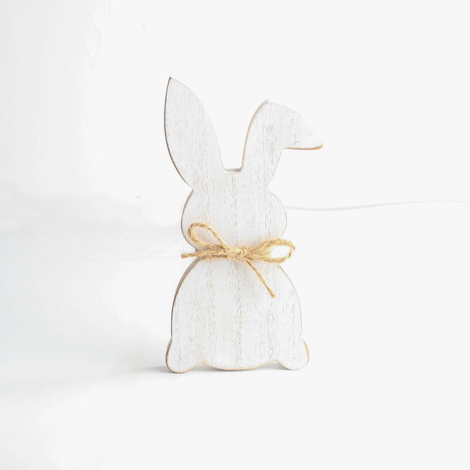 Wooden Bunny, Pack of 1 Easter Wooden Bunny Cutouts for Crafts, 6.7 ...
