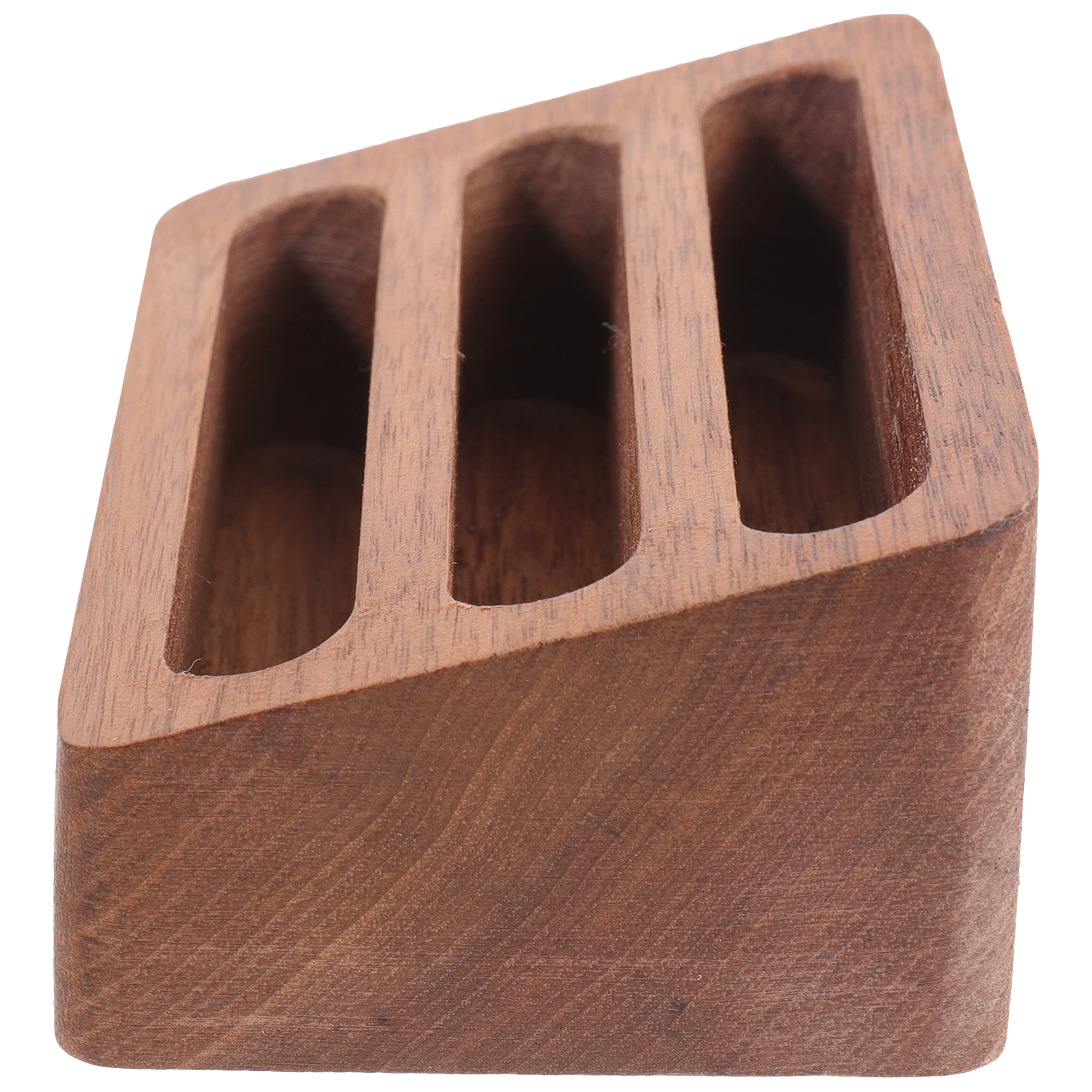 Brown Synthetic Material Business Card Holder for Home with Design and ...