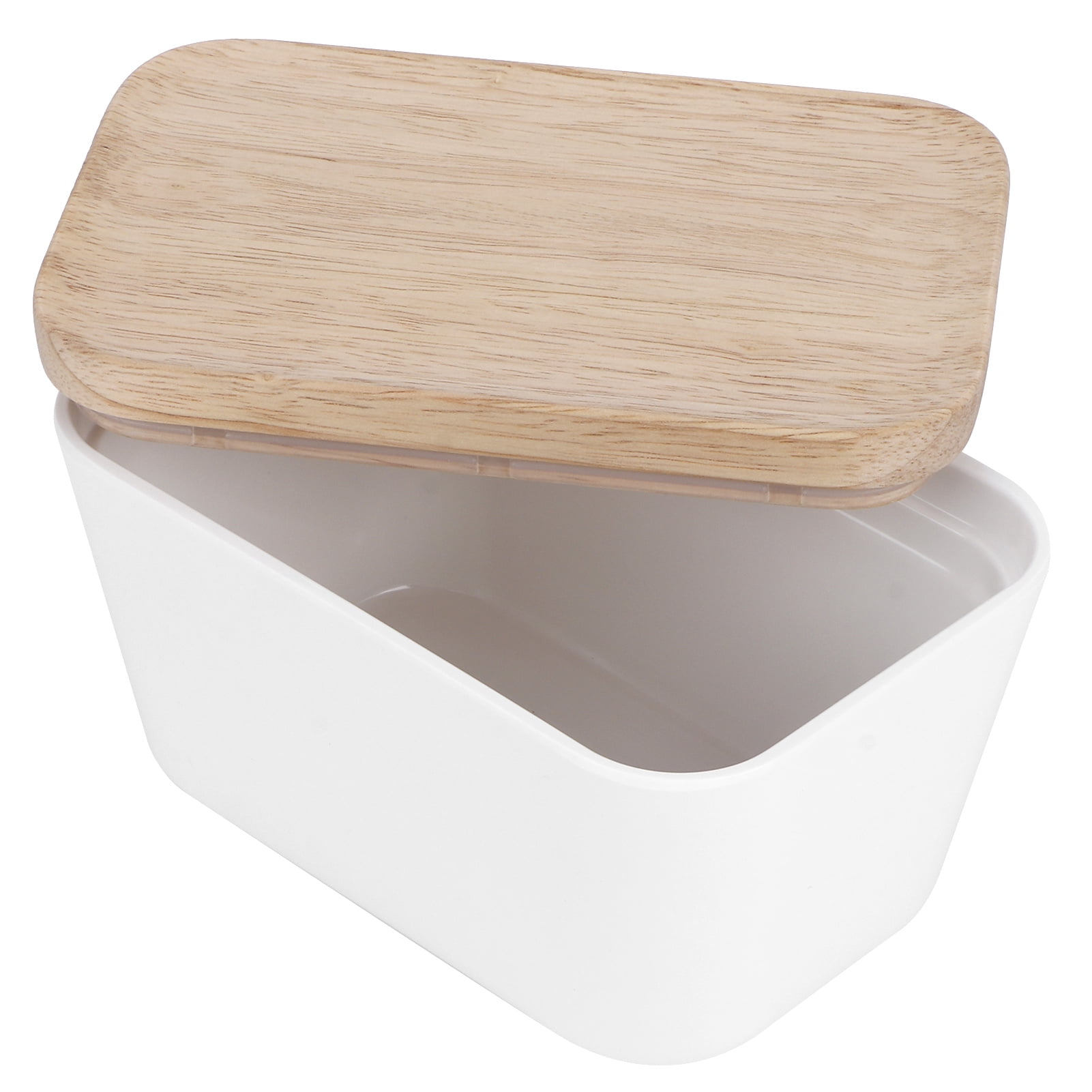 Wooden Butter Keeper With Knife, Freshness Seal Cutting Lid, Durable ...