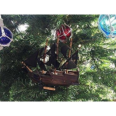 wooden calico jacks the william model pirate ship christmas tree ...