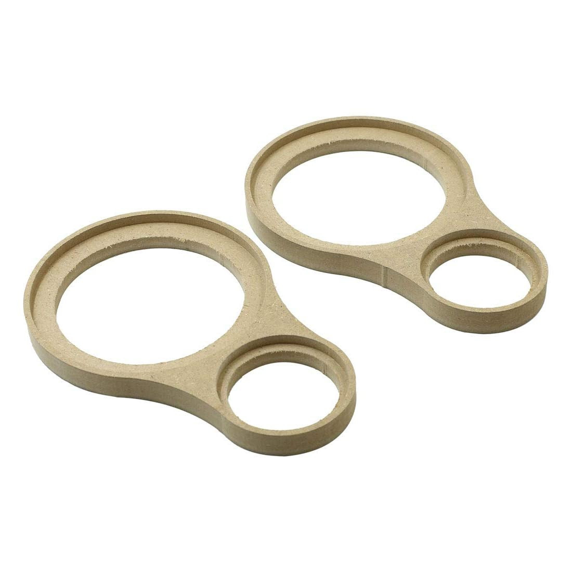 Wooden Car Speaker Spacer Mount Adapter Ring Set for Stereo ...