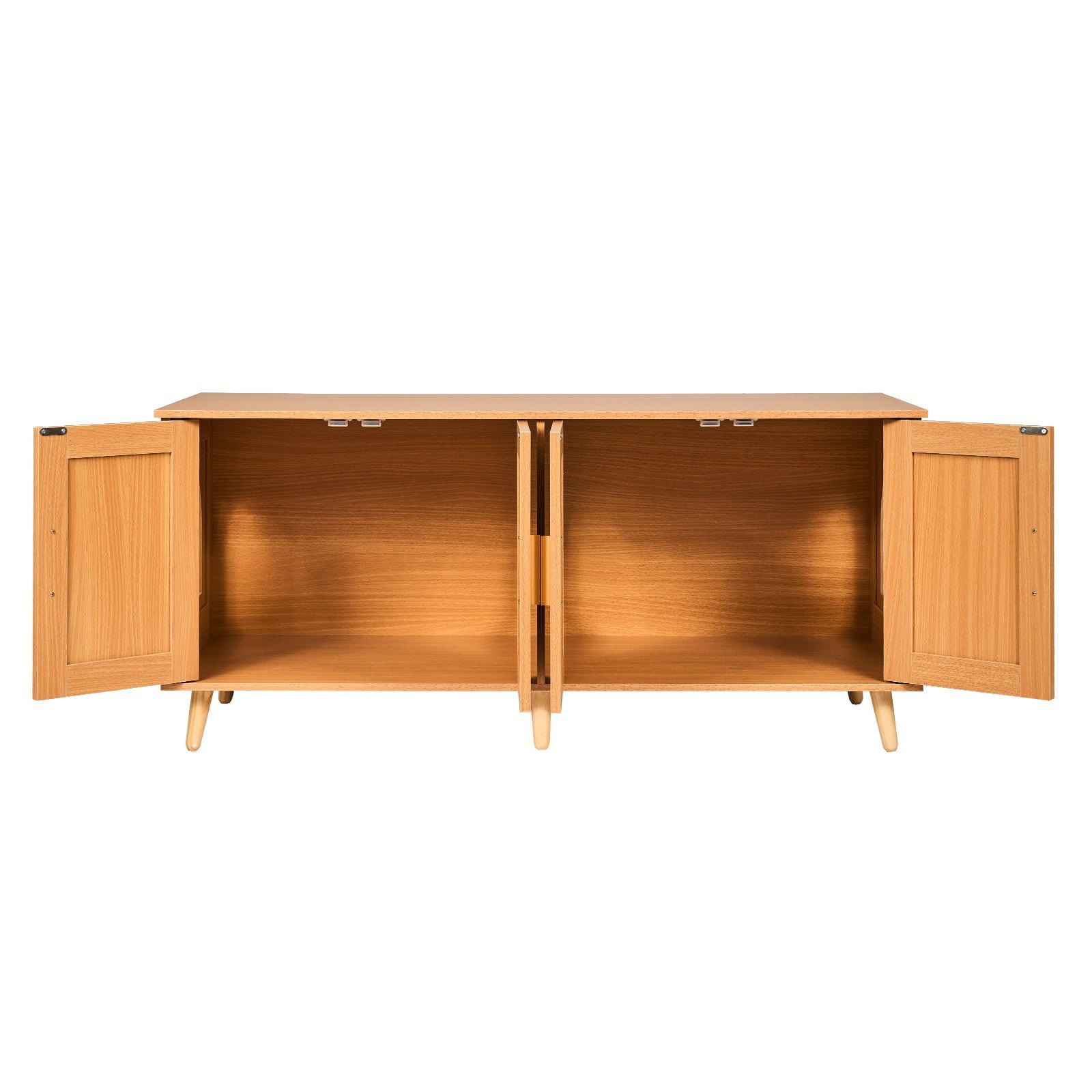 Wooden Cat Litter Box Enclosure Furniture - Hidden Litter Box Cabinet ...