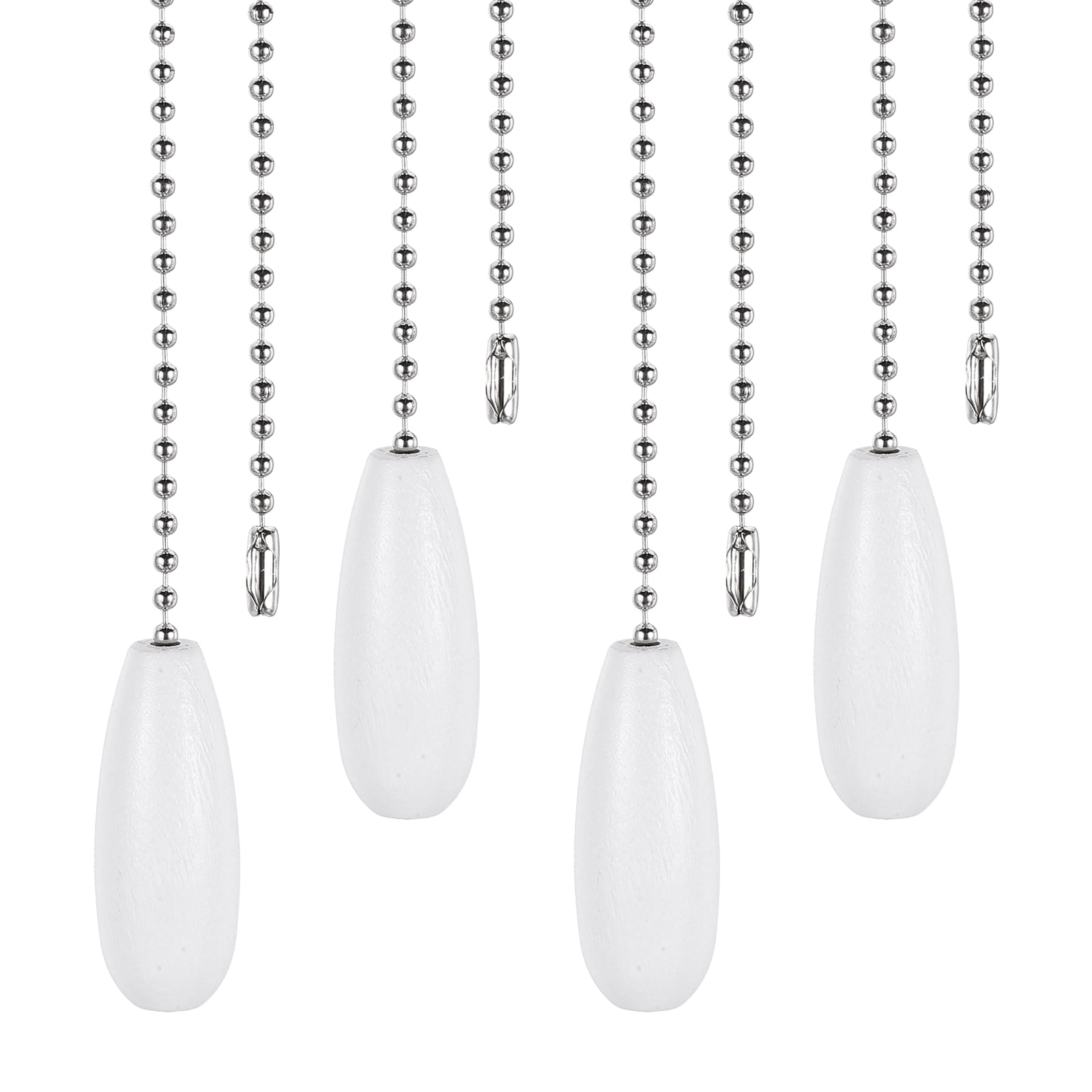 Wooden Ceiling Fan Pull Chain, 4Pcs 12
