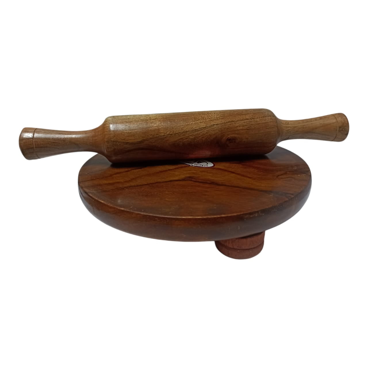 Wooden Chakla Belan Handmade Rolling Board For Kitchen ,Home - Walmart.com