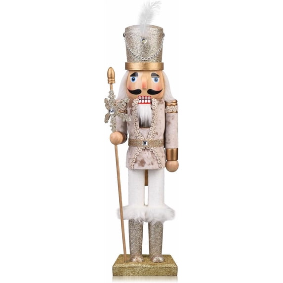 Wooden Christmas Soldier Nutcracker Decorations, 15 Inch Nutcracker ...