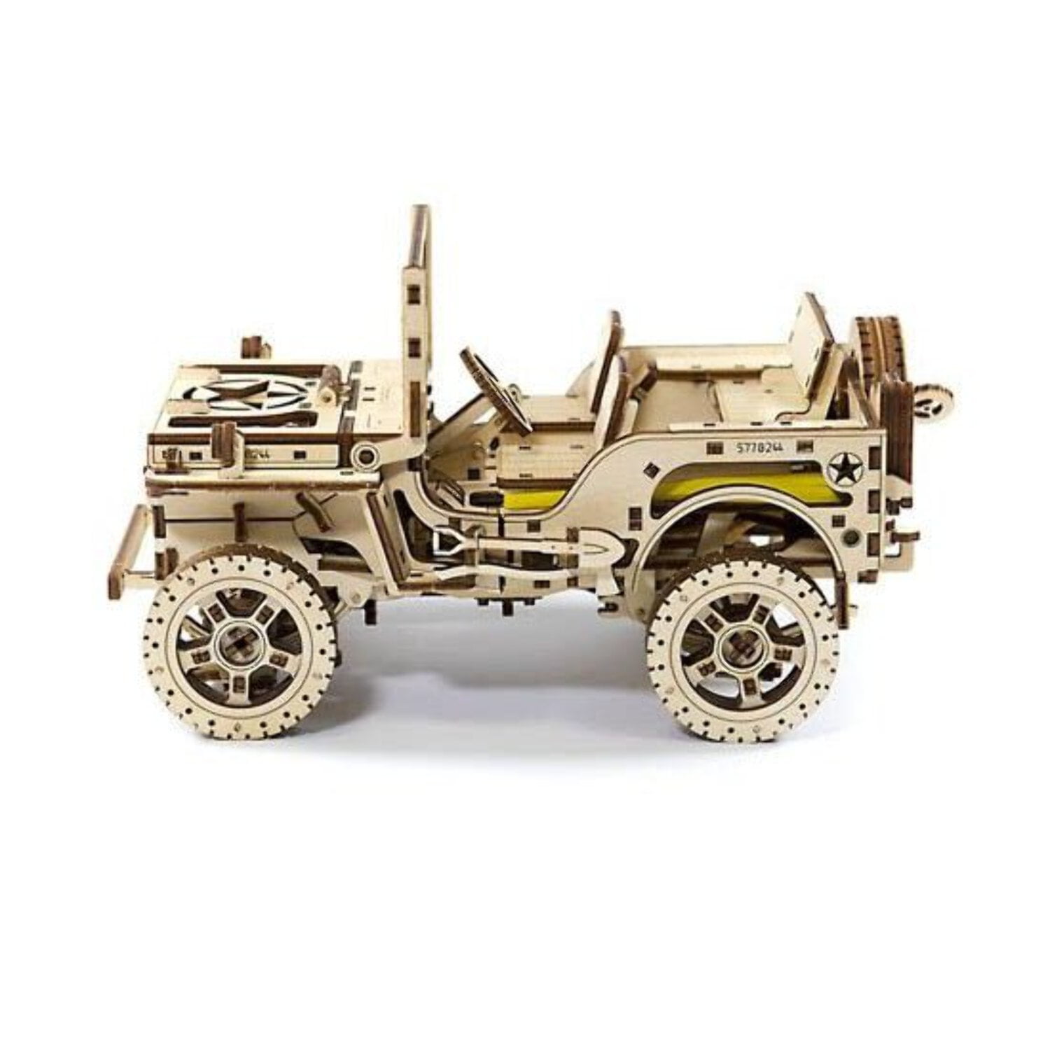 Wooden City® 4X4 Kinetic Laser Cut Model Kit - Walmart.com