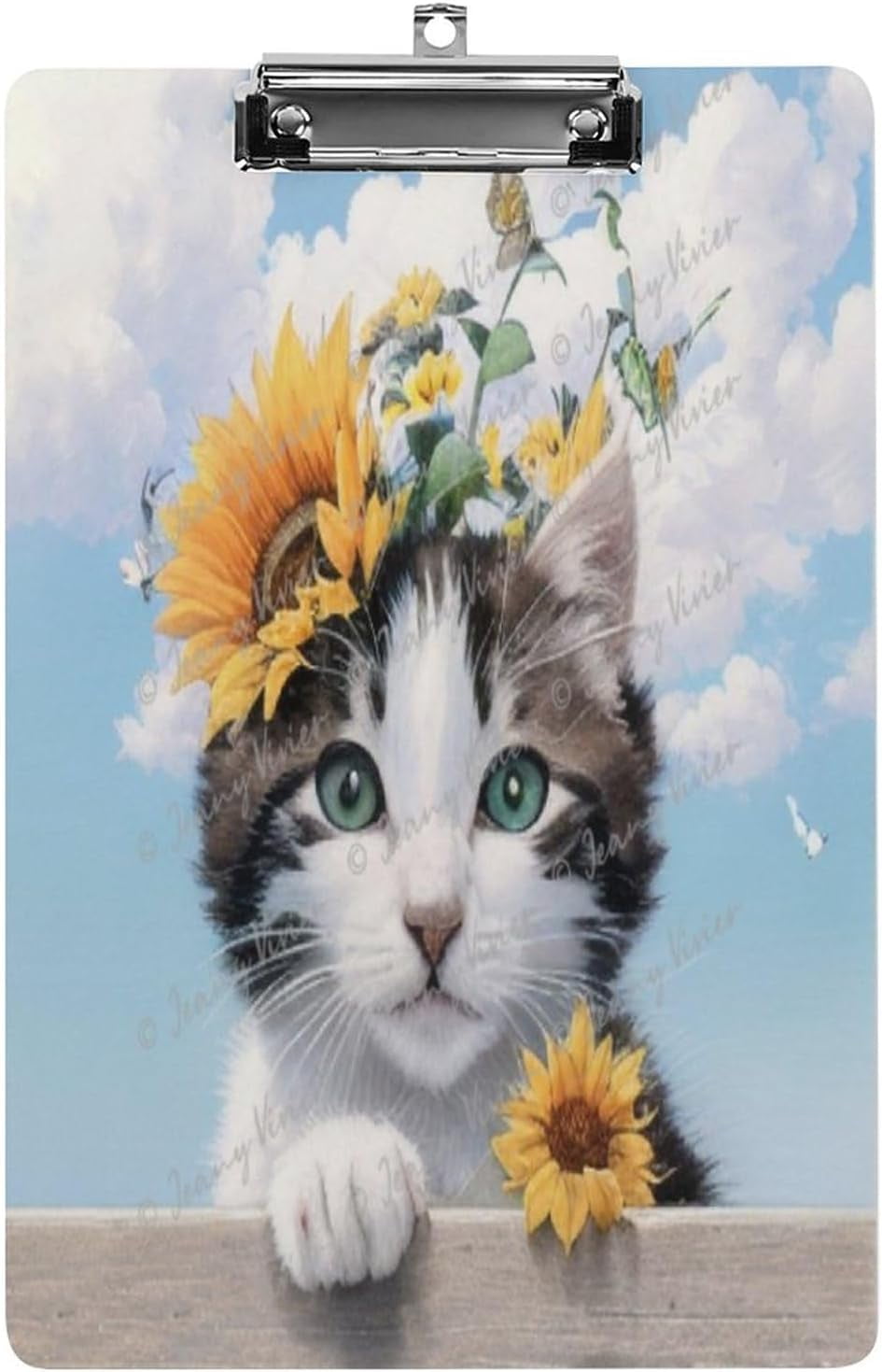 Wooden Clipboard Decorative Office School Hardboard Wood Nursing Clip ...