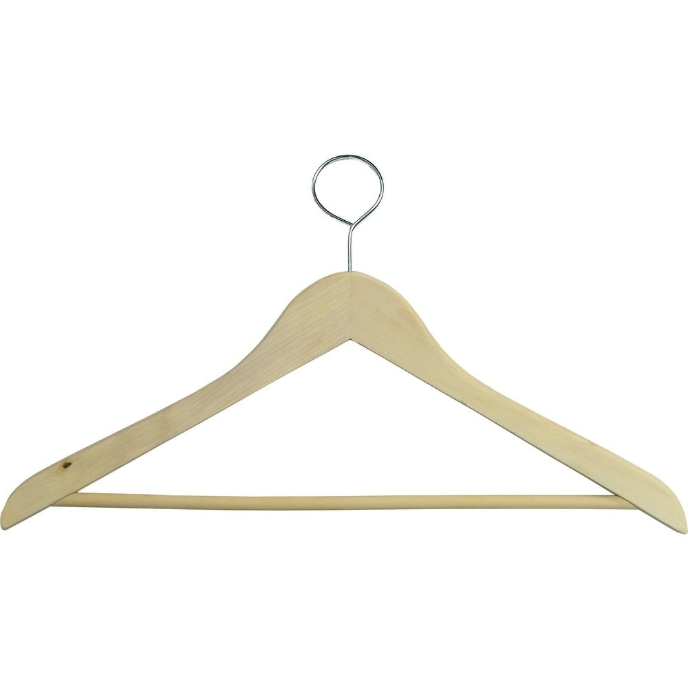 Wooden Closed Loop Security Hangers for Hotels and Hospitality, High ...