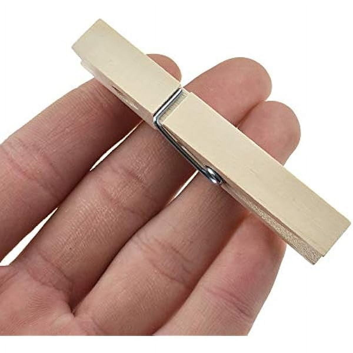 Wooden Clothes Pins Clothespins Large Do NOT Fall Apart 2.87 inches ...