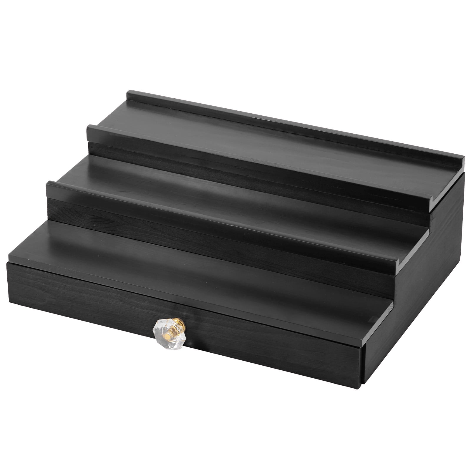 Wooden Cologne Organizer for Men 3 Tier of Cologne Display with Drawer ...