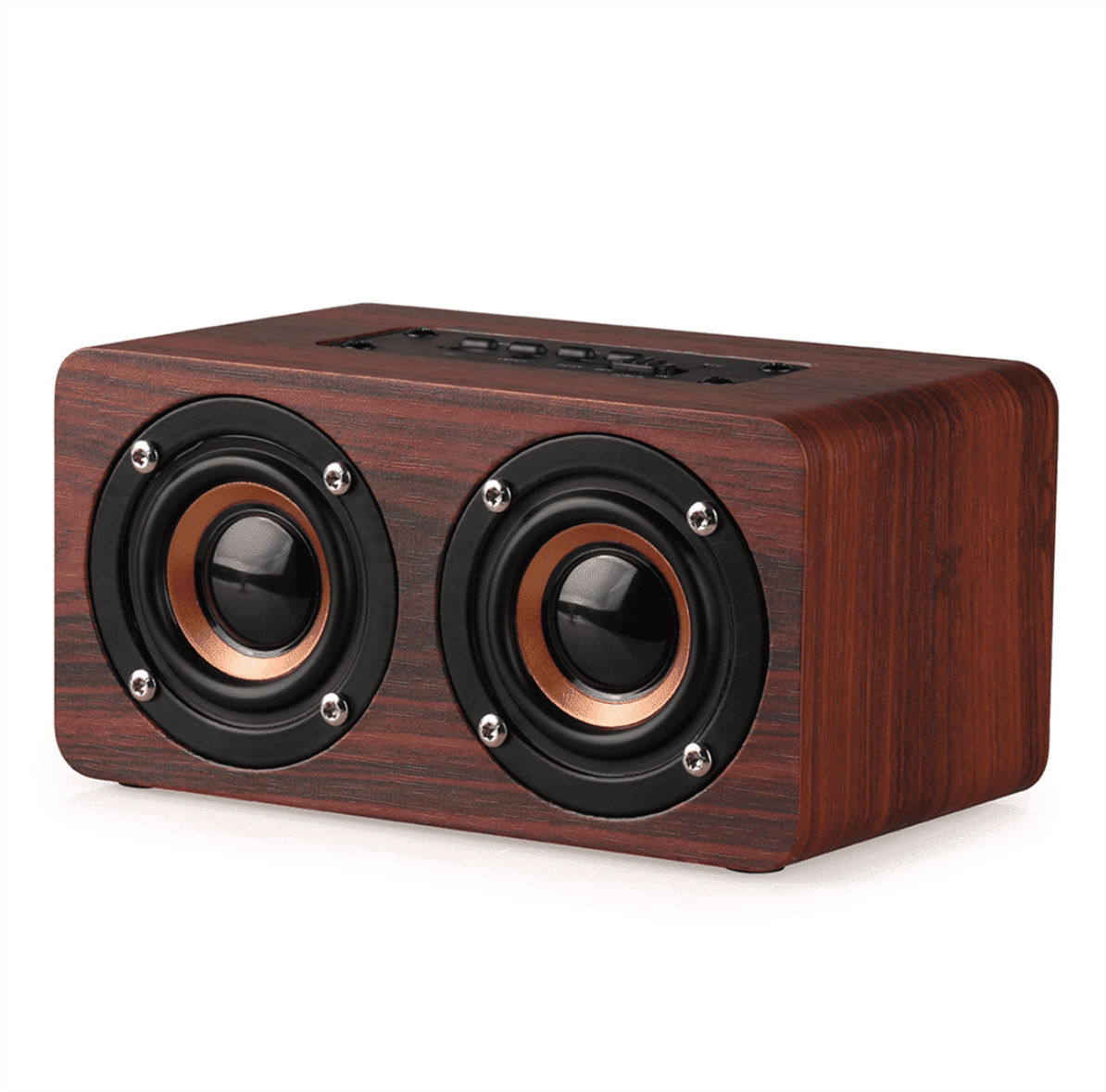 Wooden Combination Speaker Wireless Bluetooth 5.0 Speaker, Stereo ...