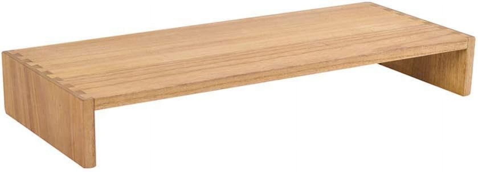 Wooden Computer Stand - Monitor Arms, Laptop & TV Stand - Workspace ...